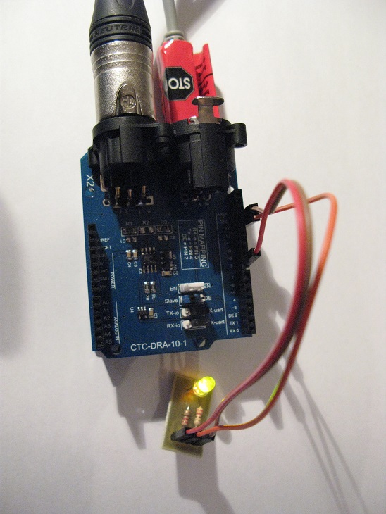 Projecteur Rvb Dmxrdm Réalisé Autour Dune Carte Arduino Uno