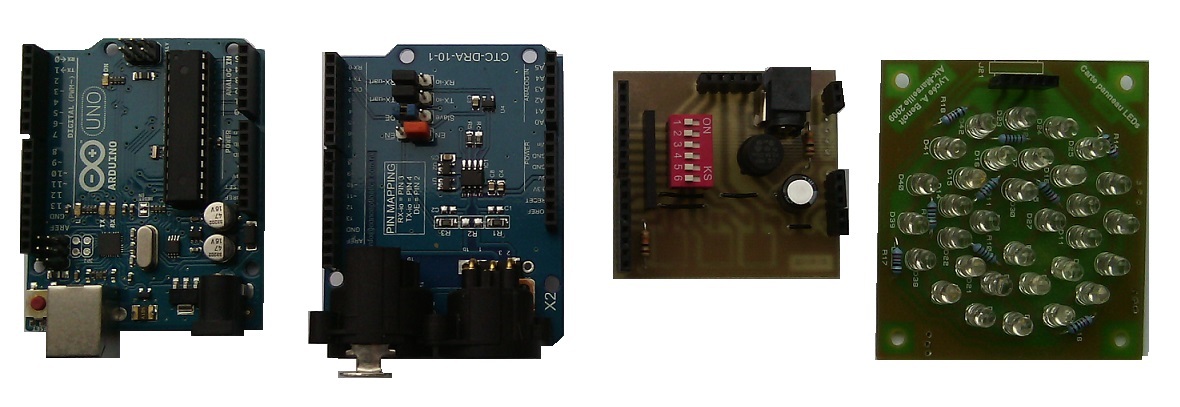 Projecteur Rvb Dmxrdm Réalisé Autour Dune Carte Arduino Uno