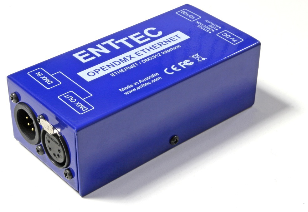 TP Console logicielle QLC+ et interfaces DMX - Documentation des interfaces Ethernet