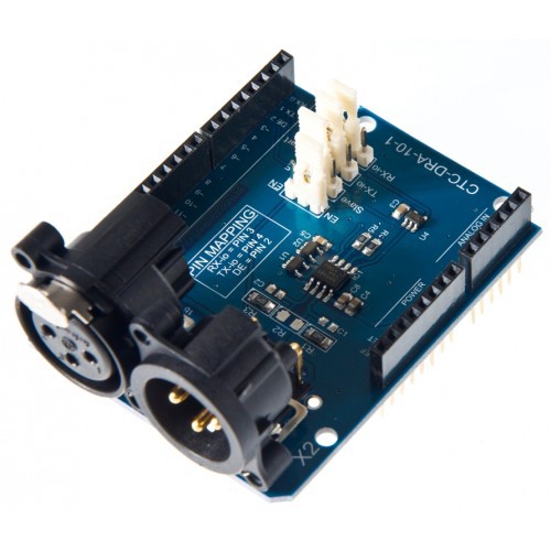 Projecteur RVB DMX/RDM réalisé autour d'une carte Arduino Uno - Shield ...