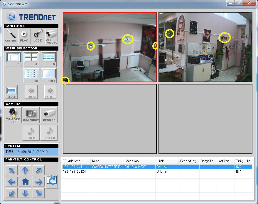 Système de comptage et de guidage pour parking - Caméras IP ...