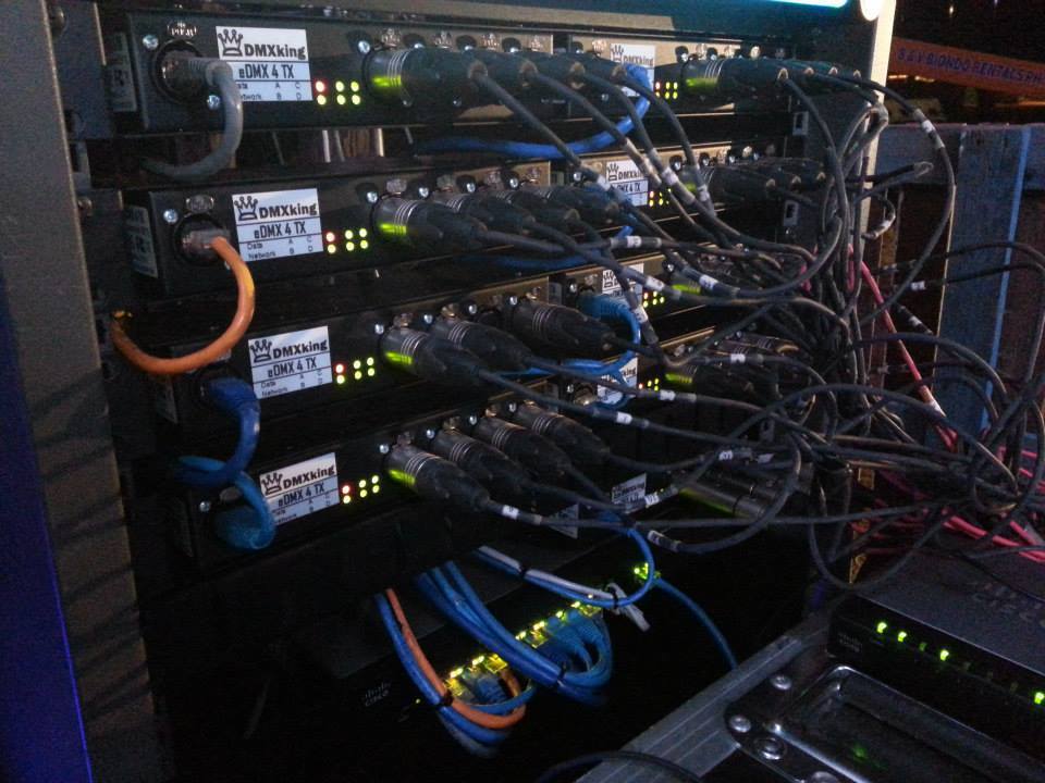 TP Console logicielle QLC+ et interfaces DMX - 32 Univers, équipement ...